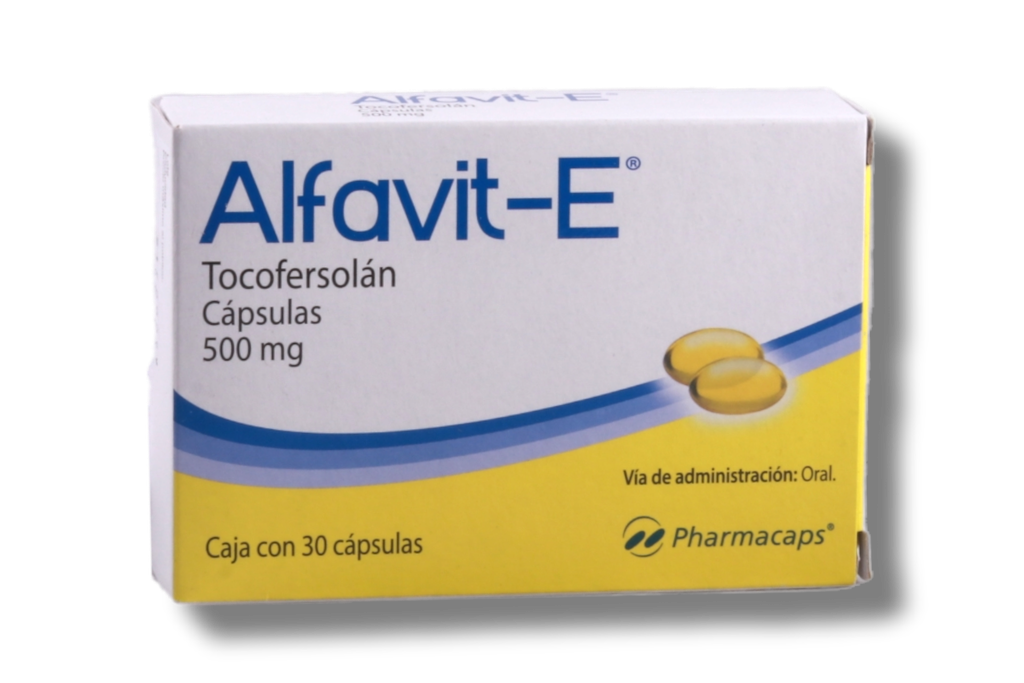 ALFAVIT-E 500MG C/30 TABLETAS | DIFAM