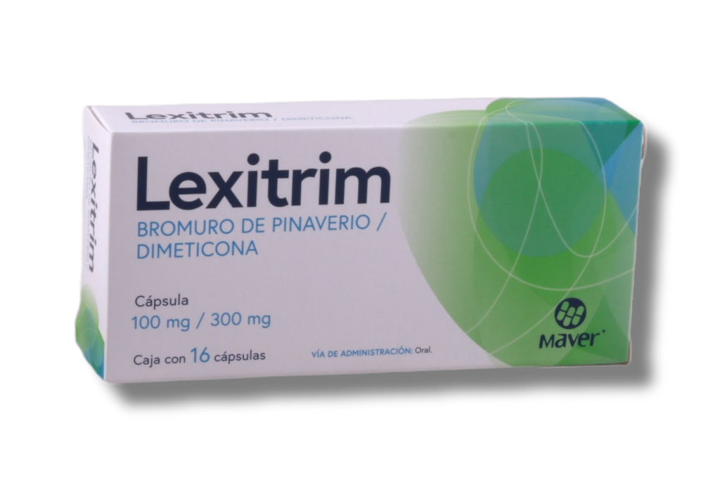 LEXITRIM 100MG/300MG C/16 CAPSULAS | DIFAM