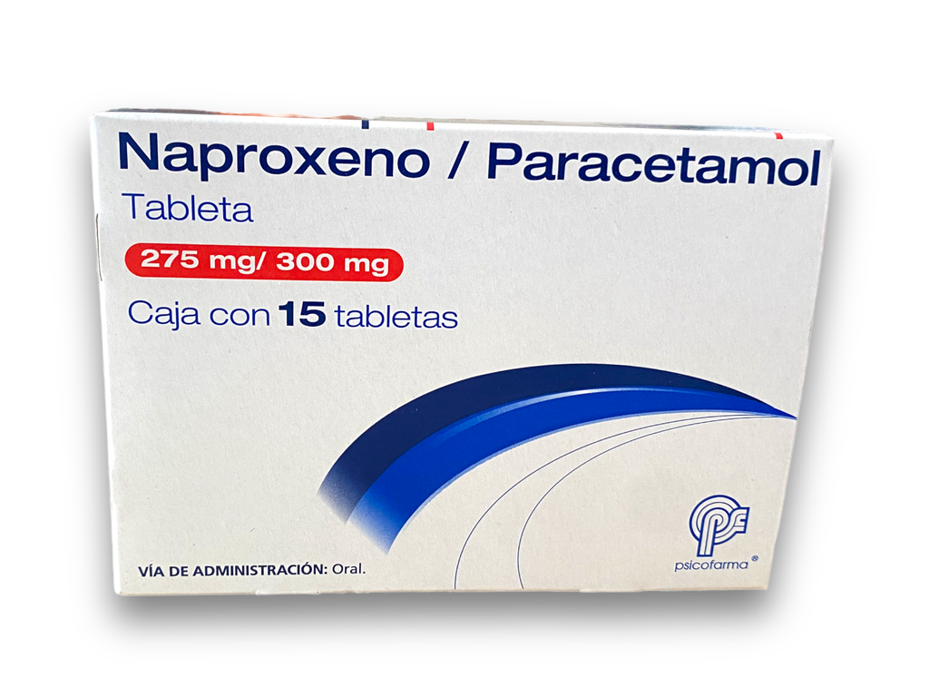NAPROXENO / PARACETAMOL C/15 TBS ALPHARMA | DIFAM